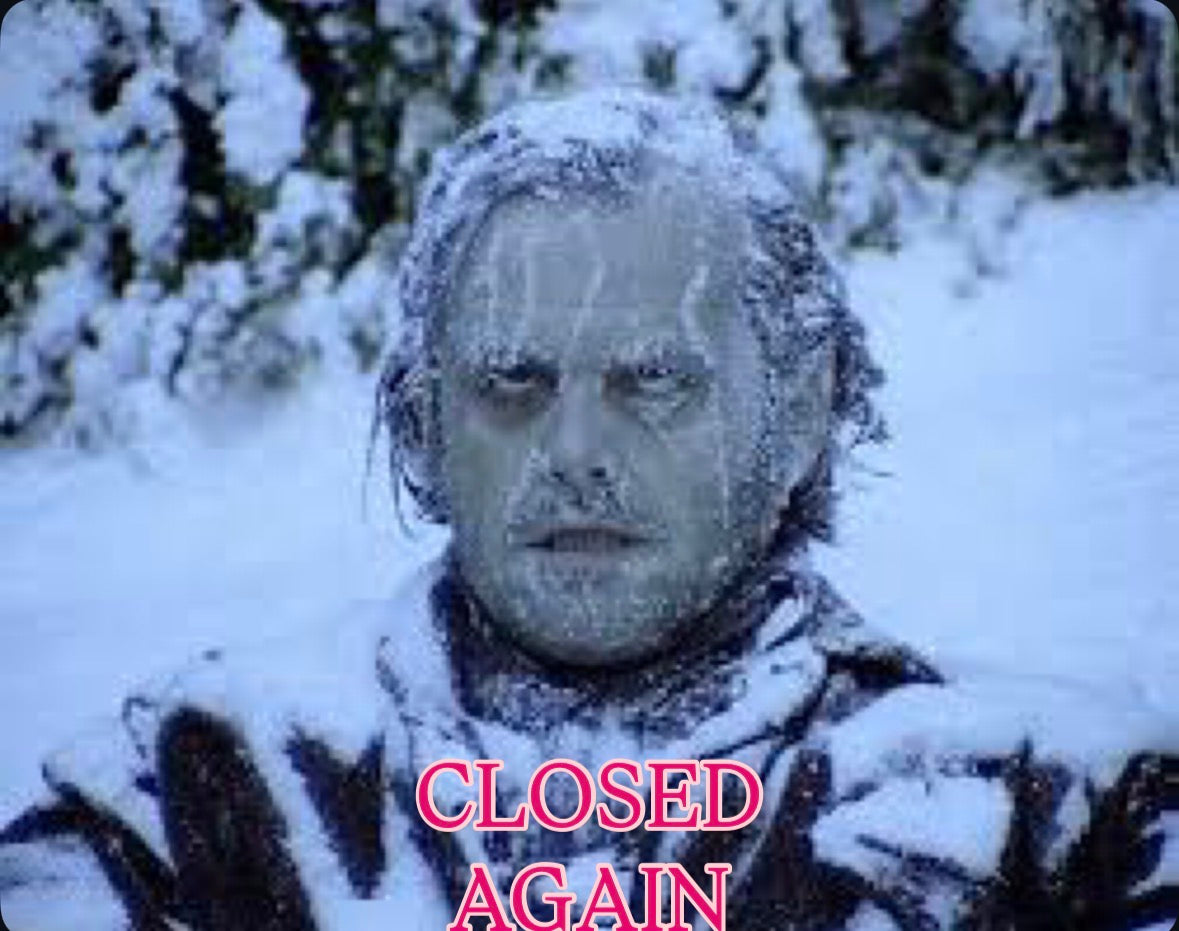 CLOSED UNTIL THE BUILDING HAS HEAT – Prairie Sky General Store