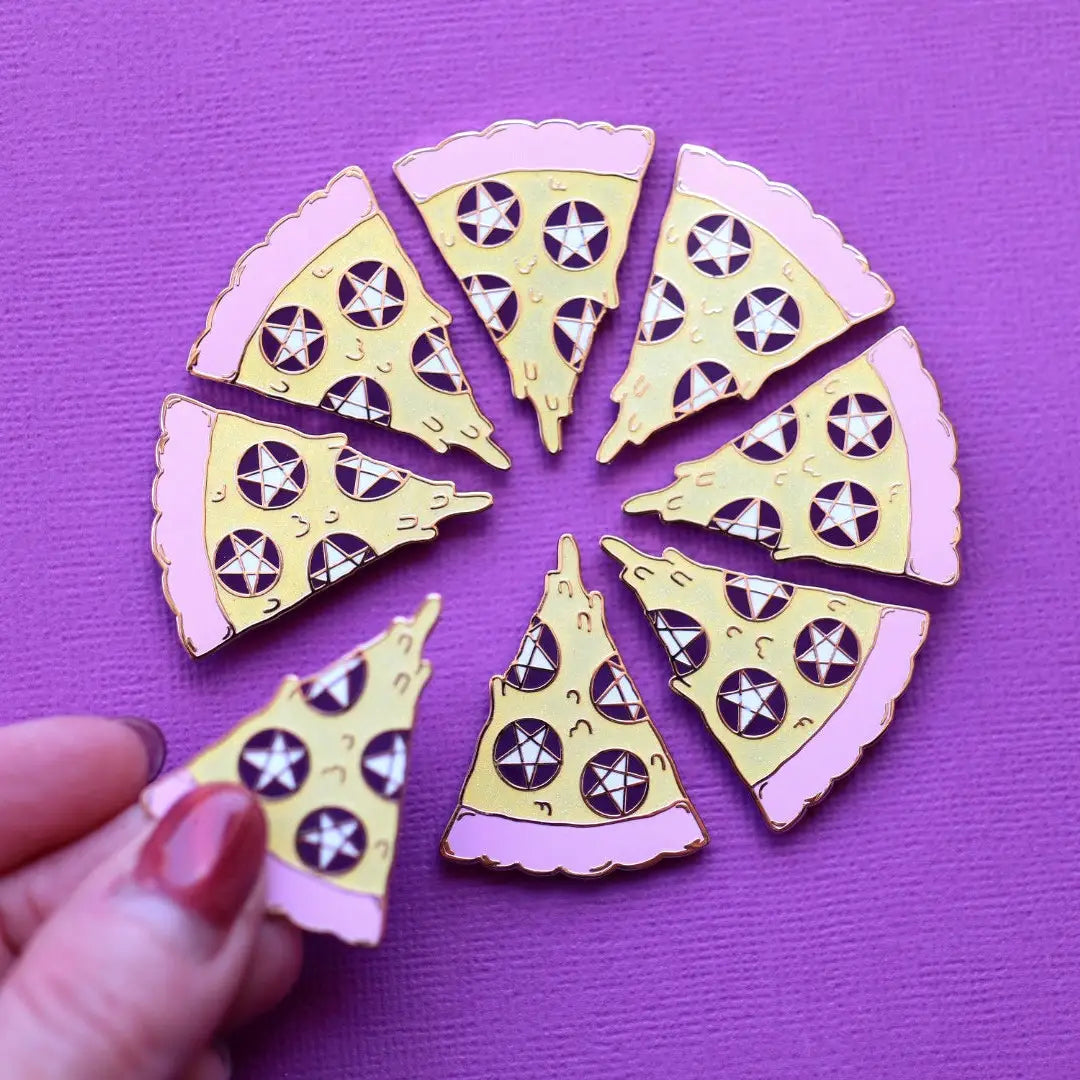 Pentacle Pizza Pin – Prairie Sky General Store