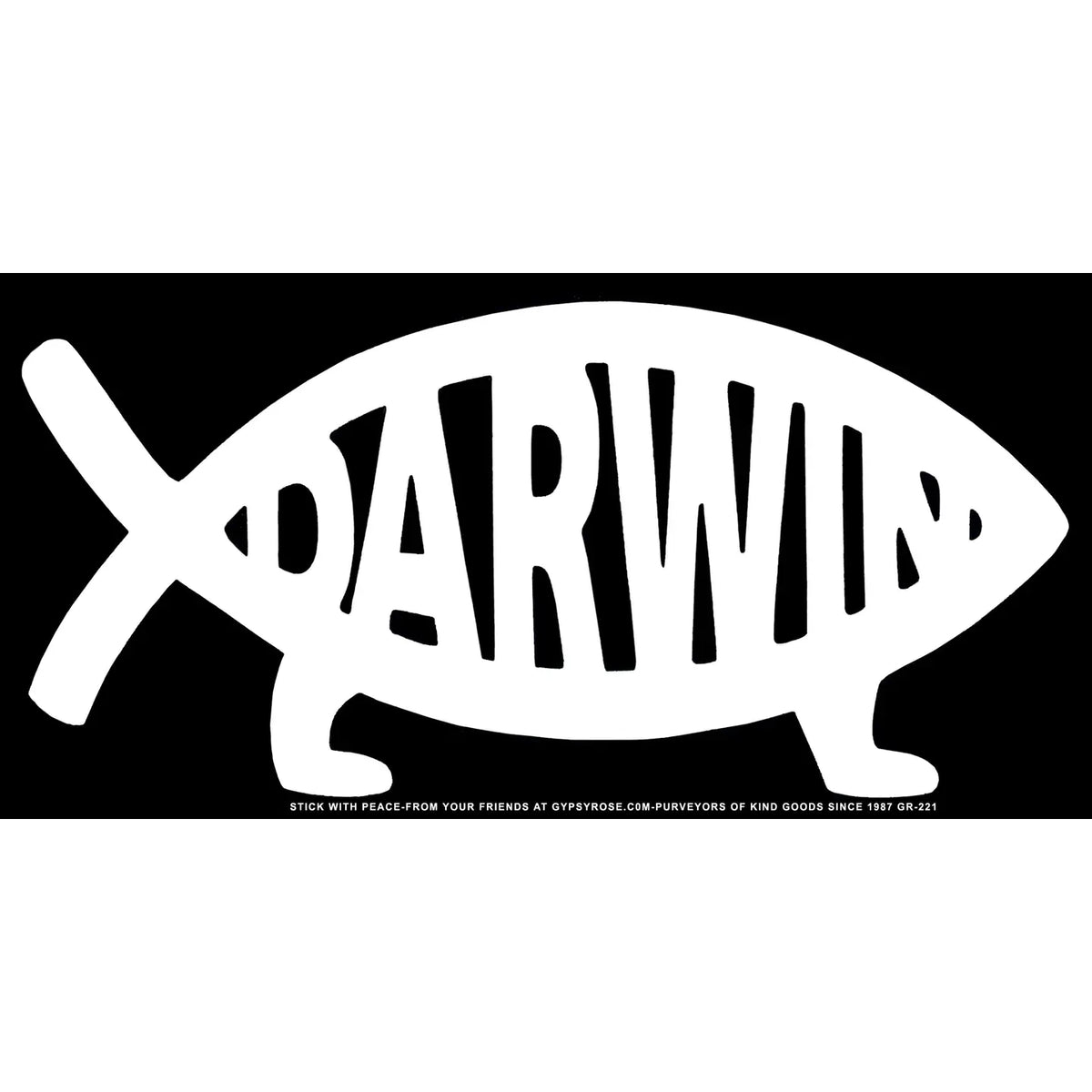 Darwin Bumper Sticker – Prairie Sky General Store