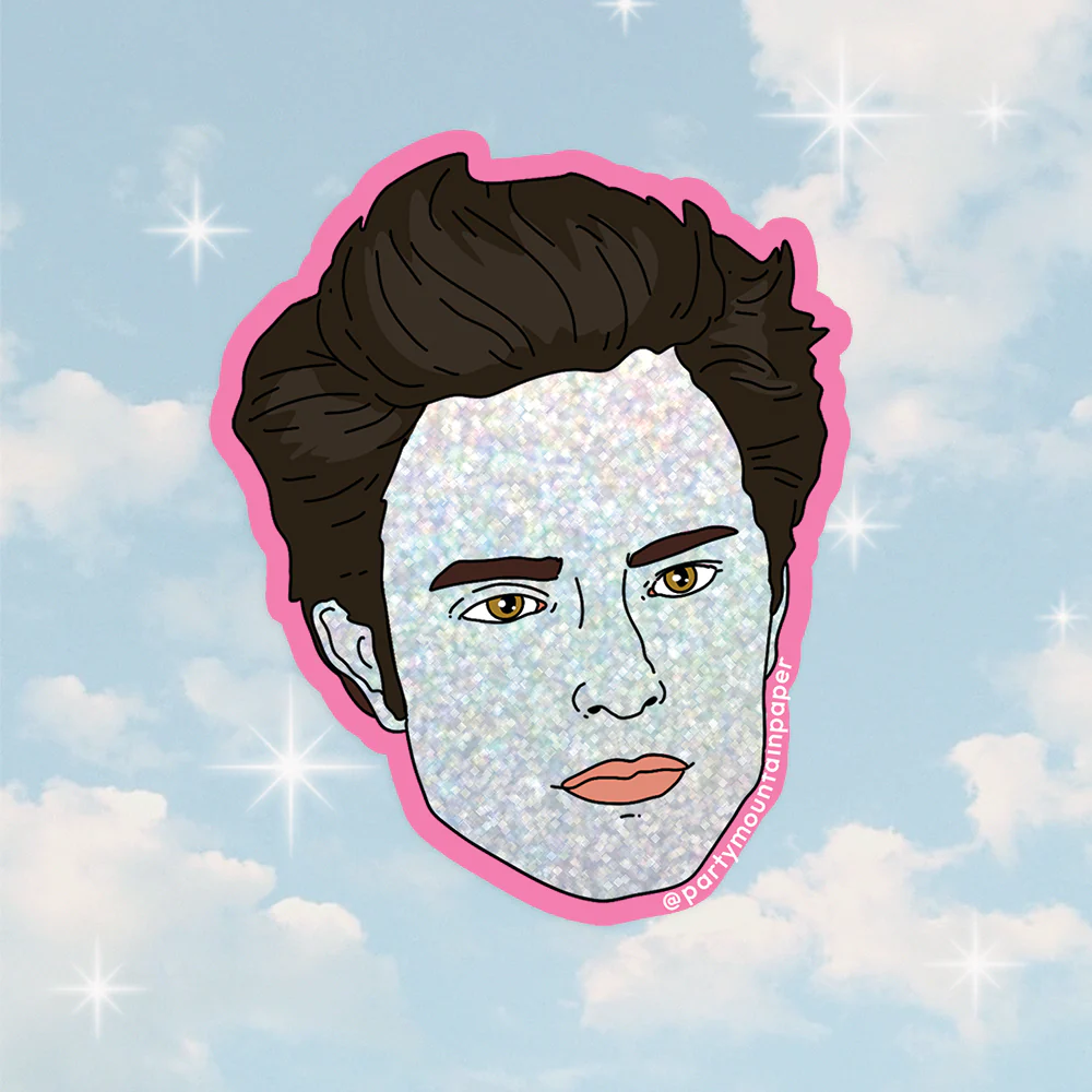 Sparkle Edward Holographic Sticker – Prairie Sky General Store