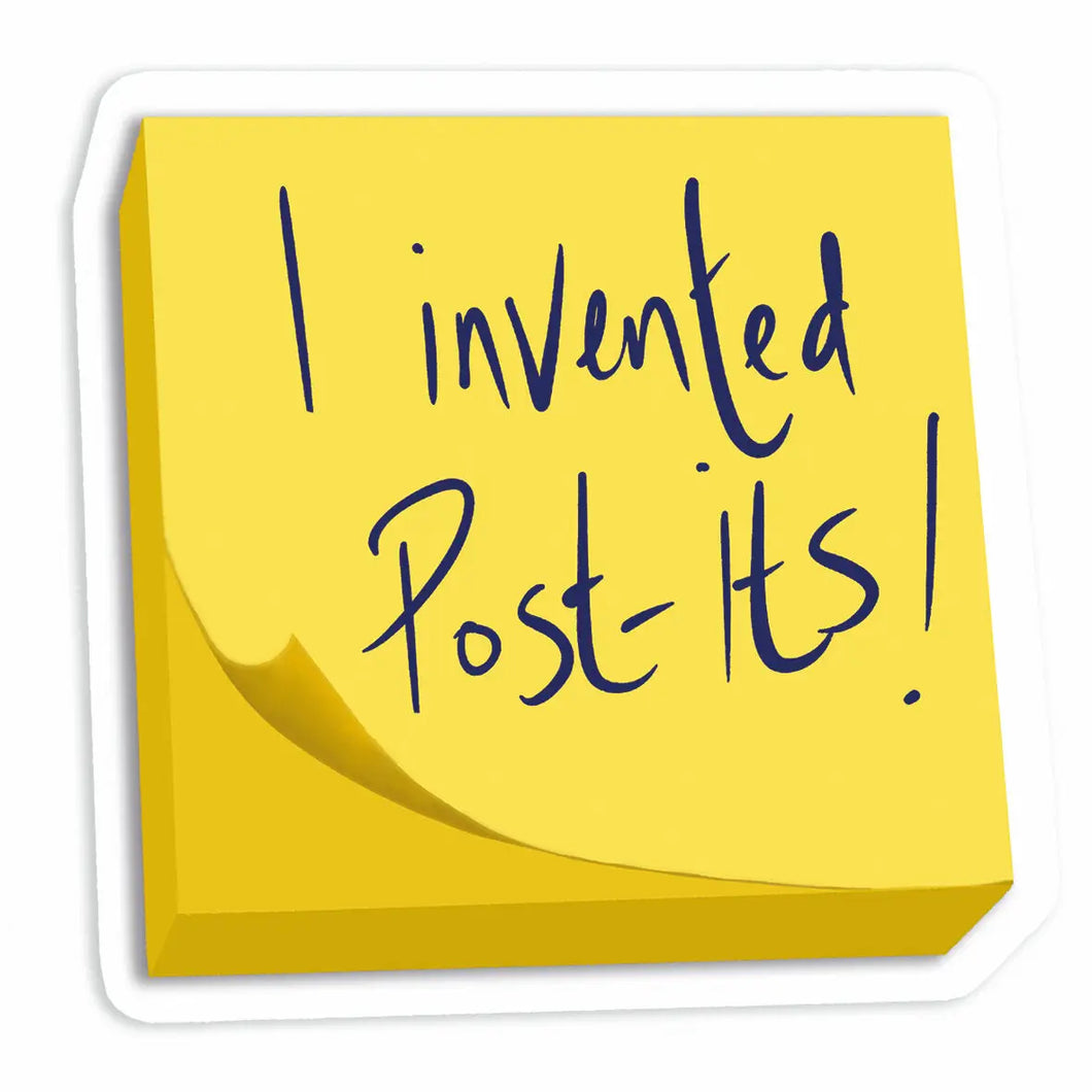 I Invented Post-Its Romy & Michelle Sticker – Prairie Sky General Store