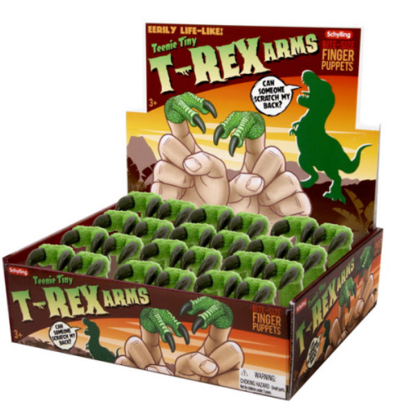Tiny T-Rex Arm Finger Puppet – Prairie Sky General Store
